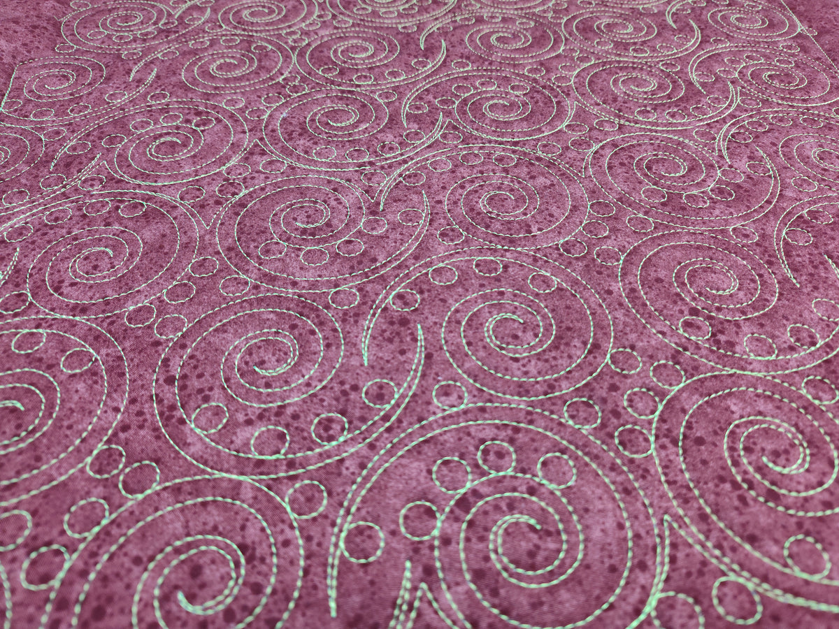 Wind, Digital quilting pattern, design, pantograph. – QUILTOFF