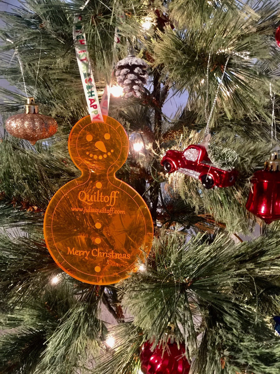 Snowman quilting ruler – QUILTOFF